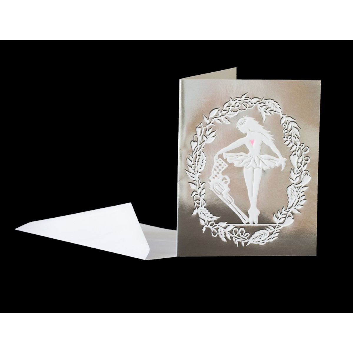 Ballerina card | design by Bit Vejle